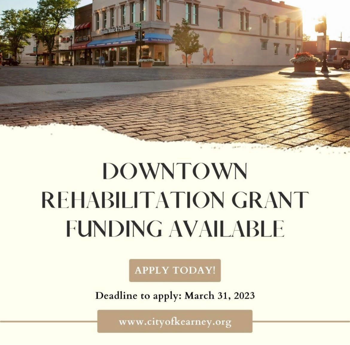 2023 Downtown Rehabilitation Grant Program is Officially Open ... 2023 Downtown Rehabilitation Grant Program is Officially Open ...